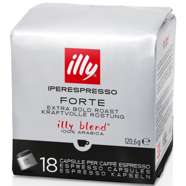 Illy Iperespresso Forte Capsules - سترونج كوفى | Strong Coffee